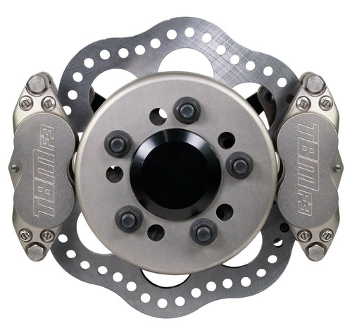 TBM Top Dragster Dual Caliper Drag Rear Brake Kit Symmetrical w/ 3.150 ...